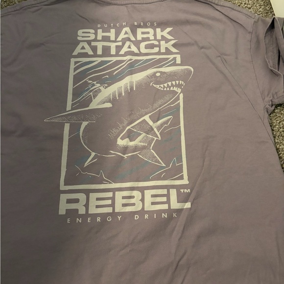 Dutch Bros | Tops | Dutch Bros Shark Attack Shirt | Poshmark